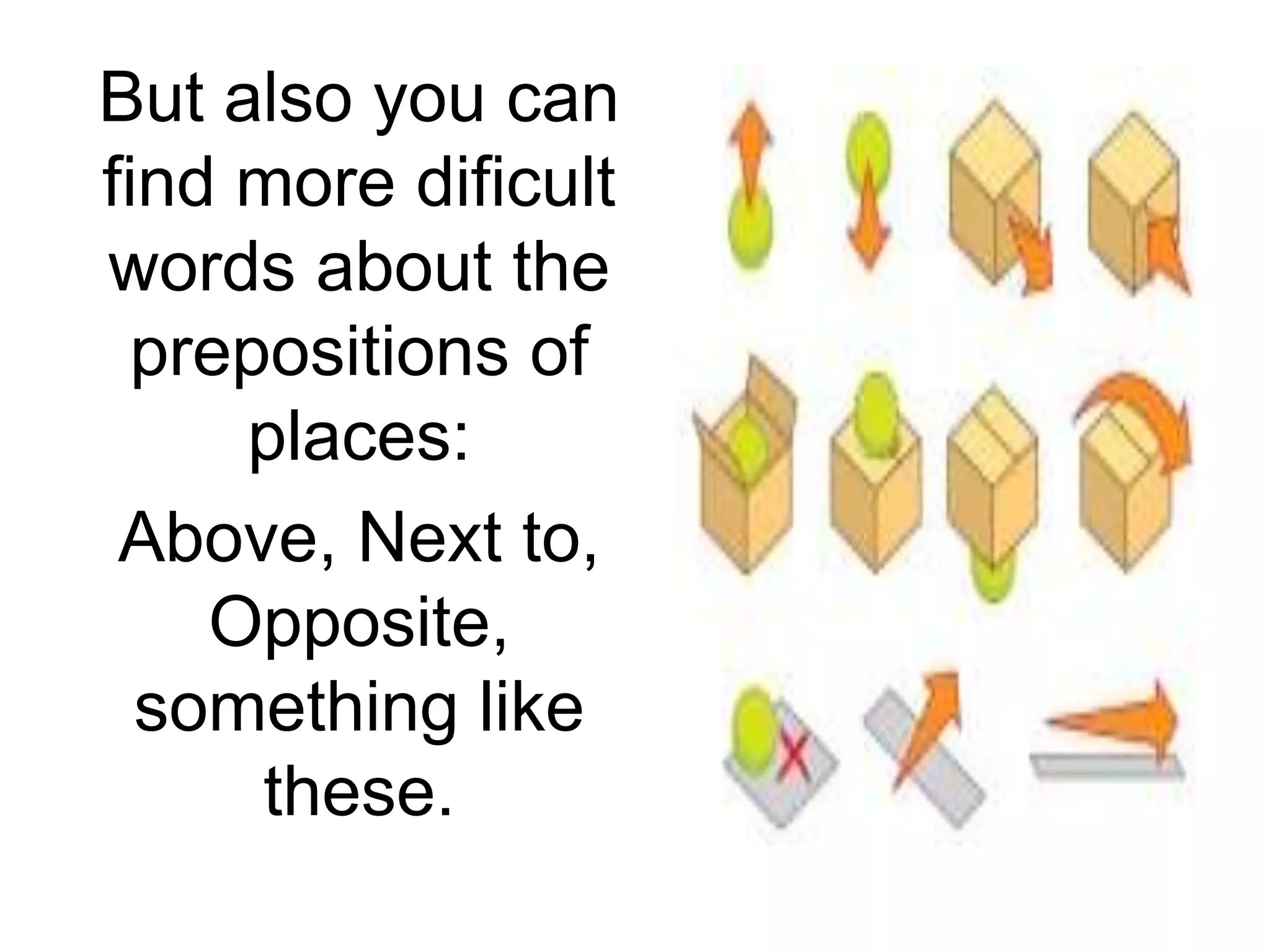 Preposition of places | PPT