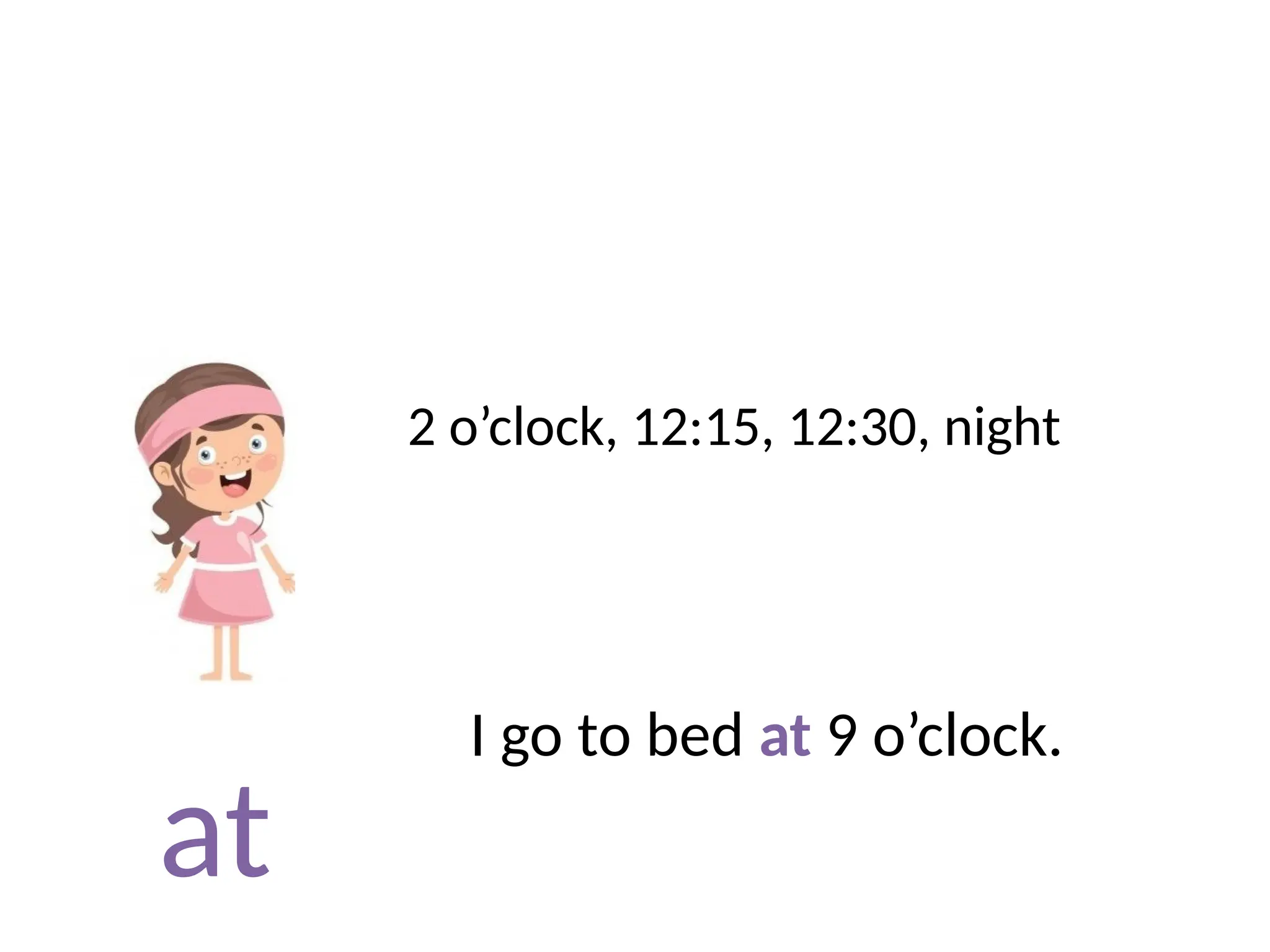 Preposition of time (in ,on, at) ppt//// | PPT