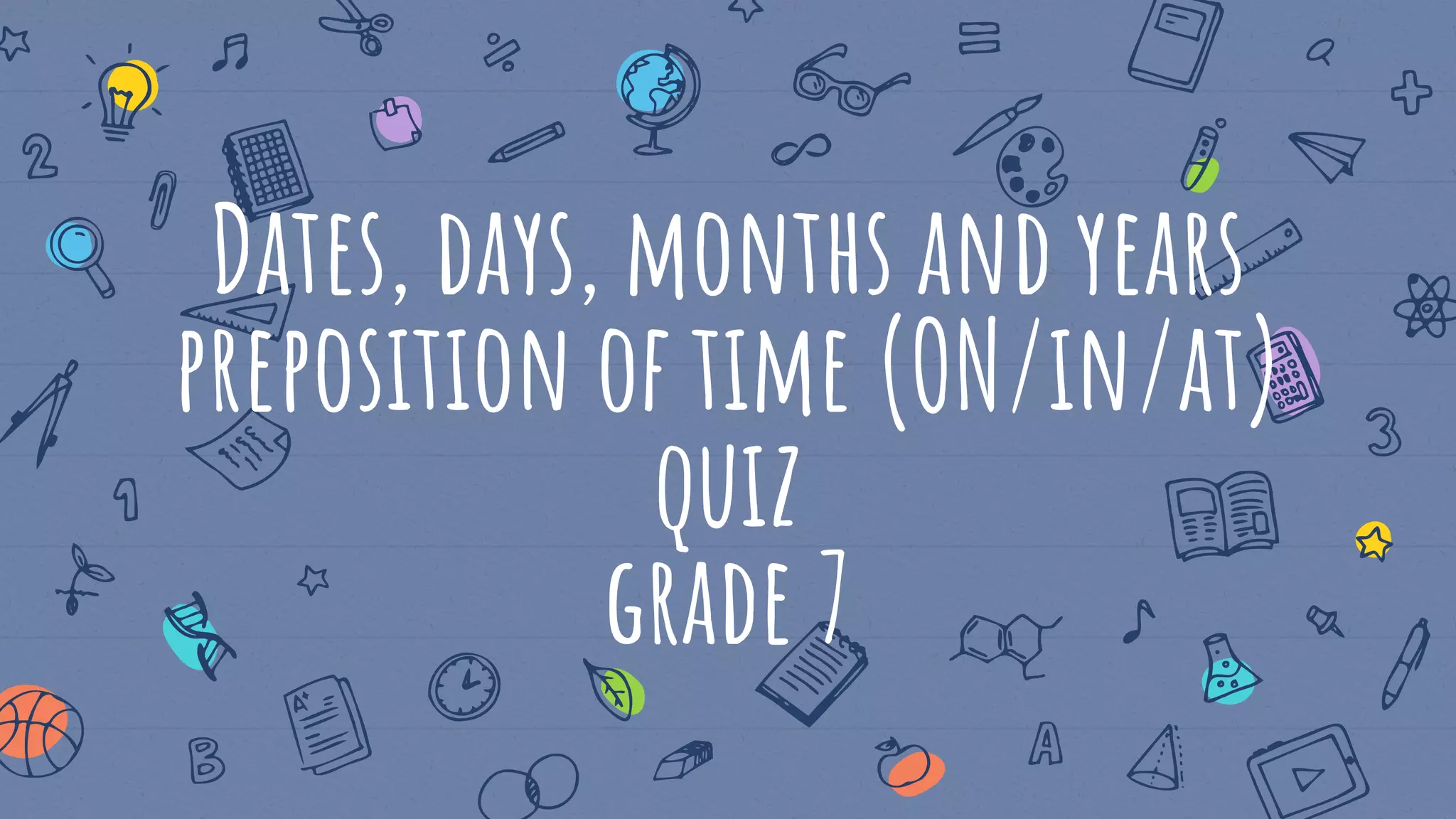 Preposition of time .pptx