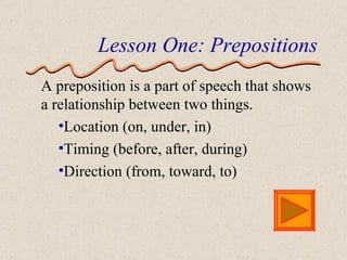 Preposition power mini | PPT