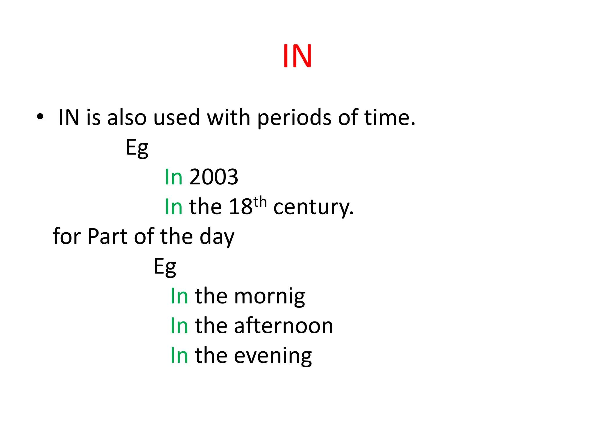 Preposition powerpoint for class 9....... | PDF