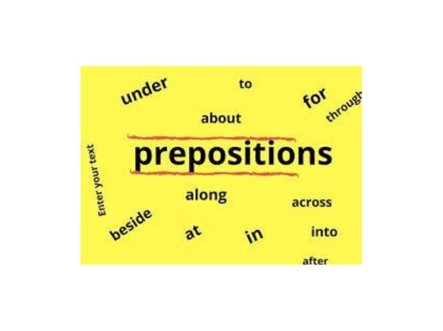 Preposition powerpoint for class 9....... | PDF
