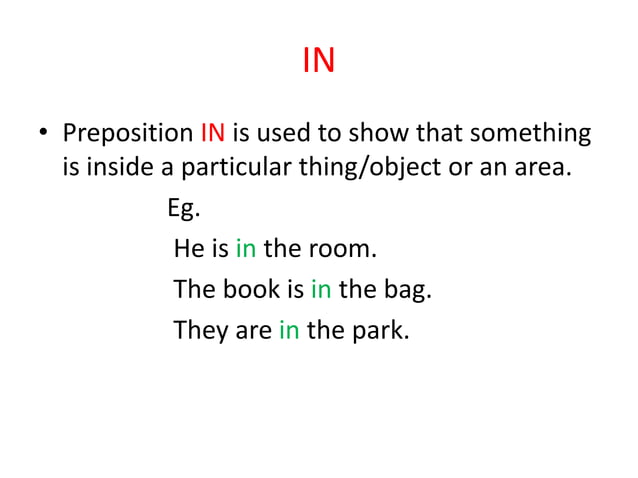 Preposition powerpoint for class 9....... | PDF