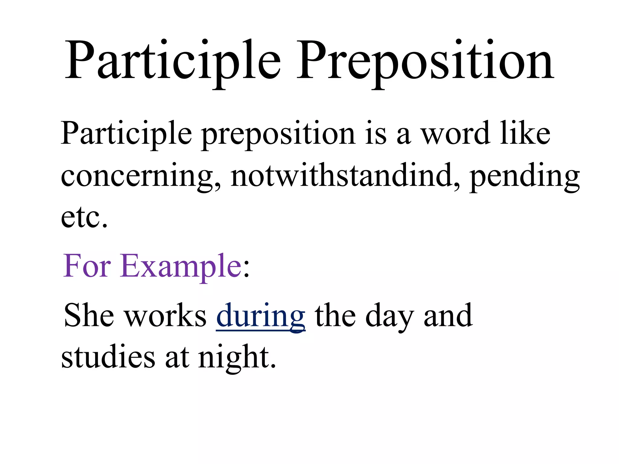 Preposition presentation | PPTX