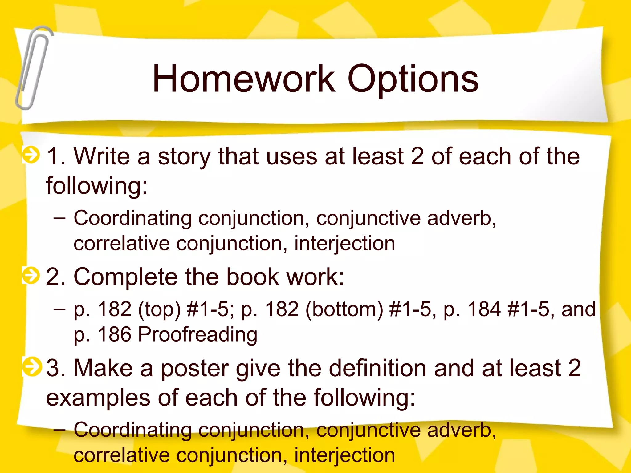 Prepositions with Pronouns, Conjunctions, and Interjections | PPT ...