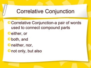 Prepositions with Pronouns, Conjunctions, and Interjections