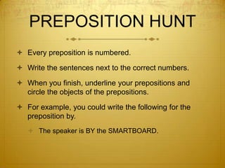 Prepositions | PPTX