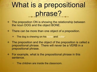 Prepositions | PPTX
