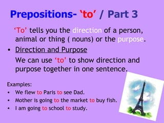 Prepositions | PPT