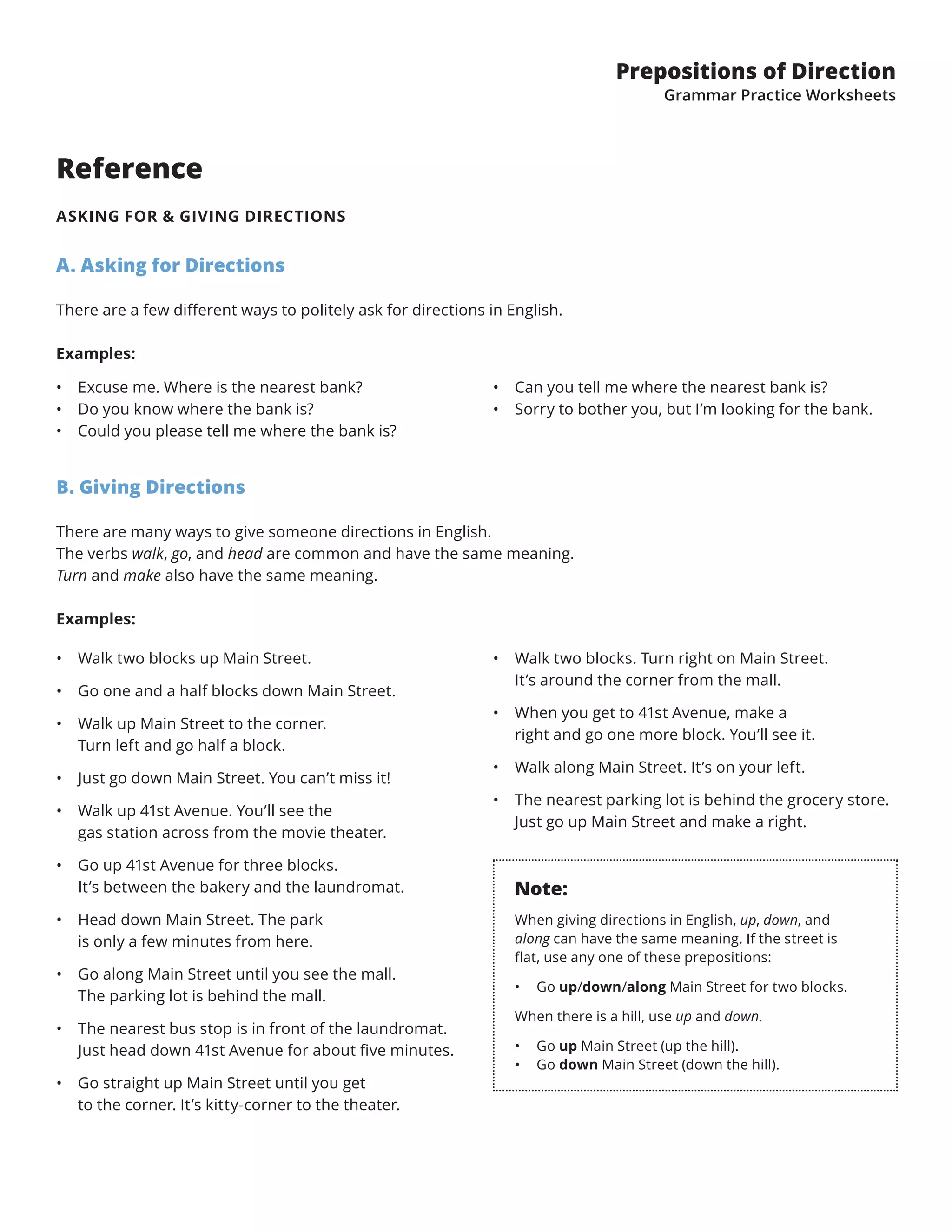 Prepositions 1 | PDF