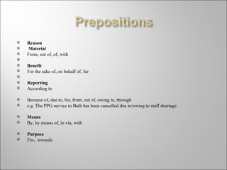 Prepositions | PPT