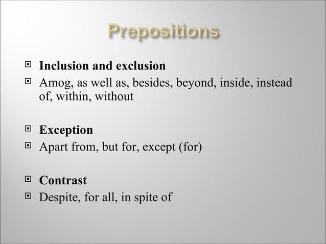Prepositions | PPT