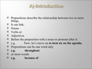 Prepositions | PPT