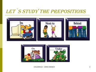 Prepositions | PPT
