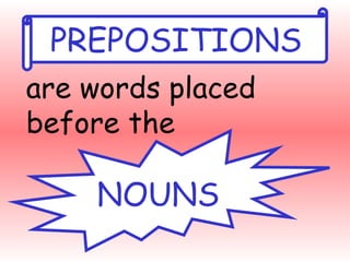 Prepositions | PPT