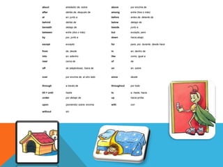 Prepositions Angela Mora | PPTX