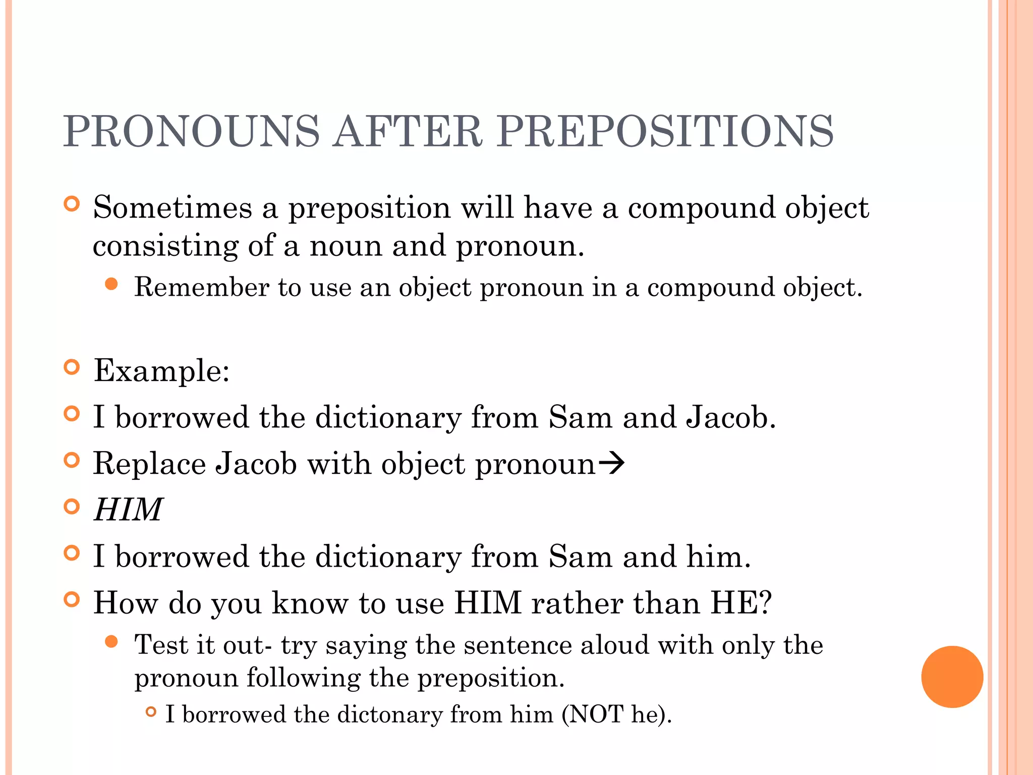 Prepositions | PPT