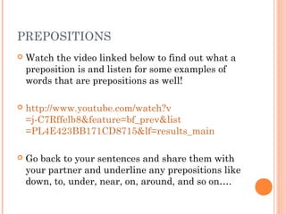 Prepositions | PPT