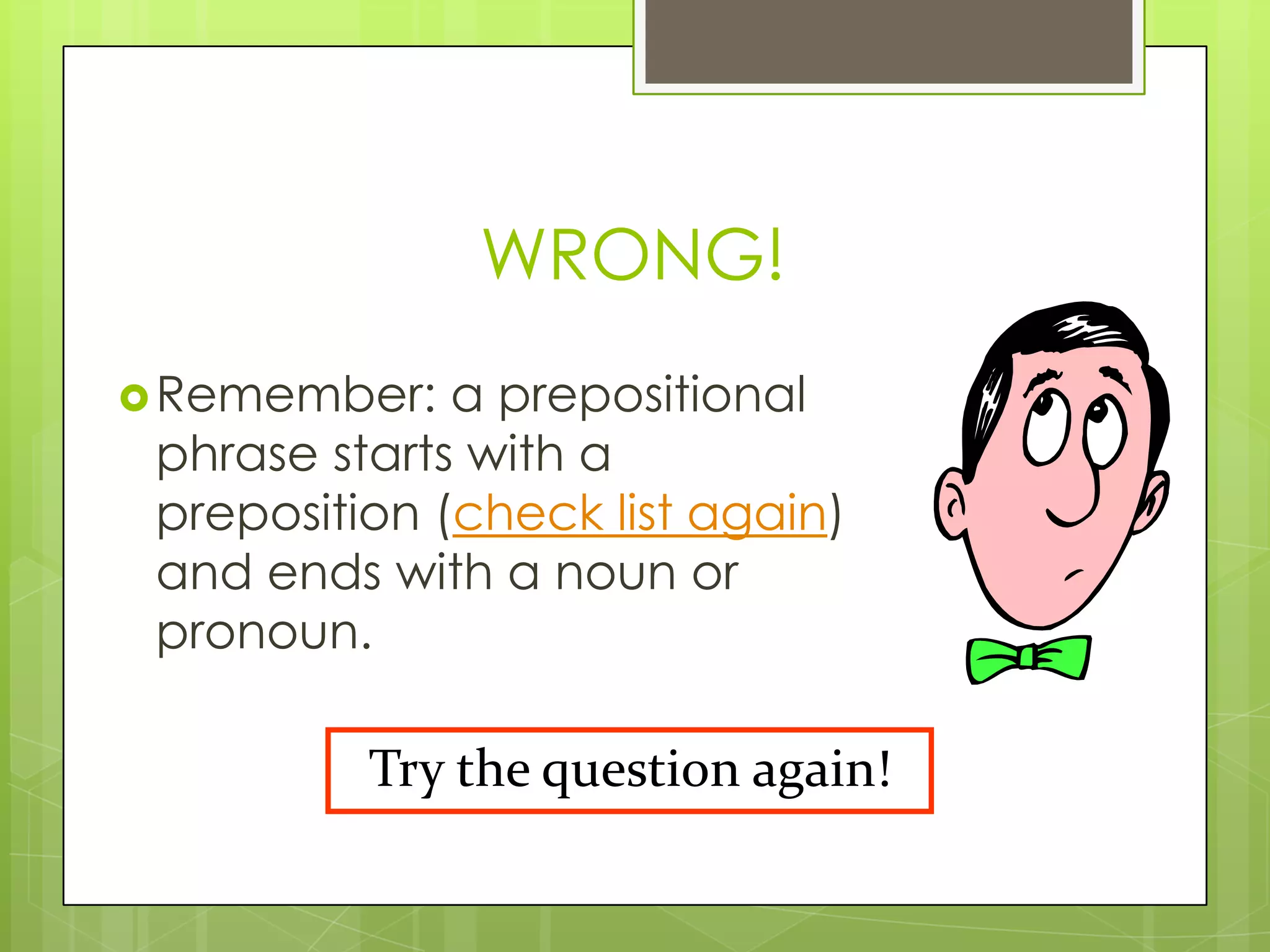 Prepositions | PPTX