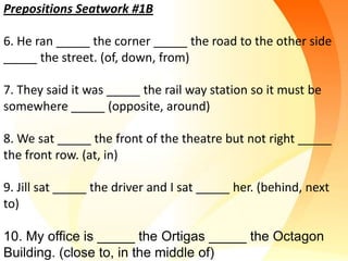 Prepositions | PPT