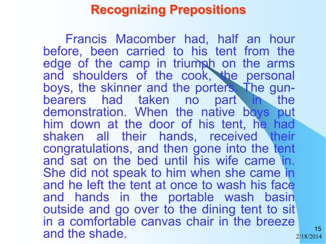 Prepositions | PPT