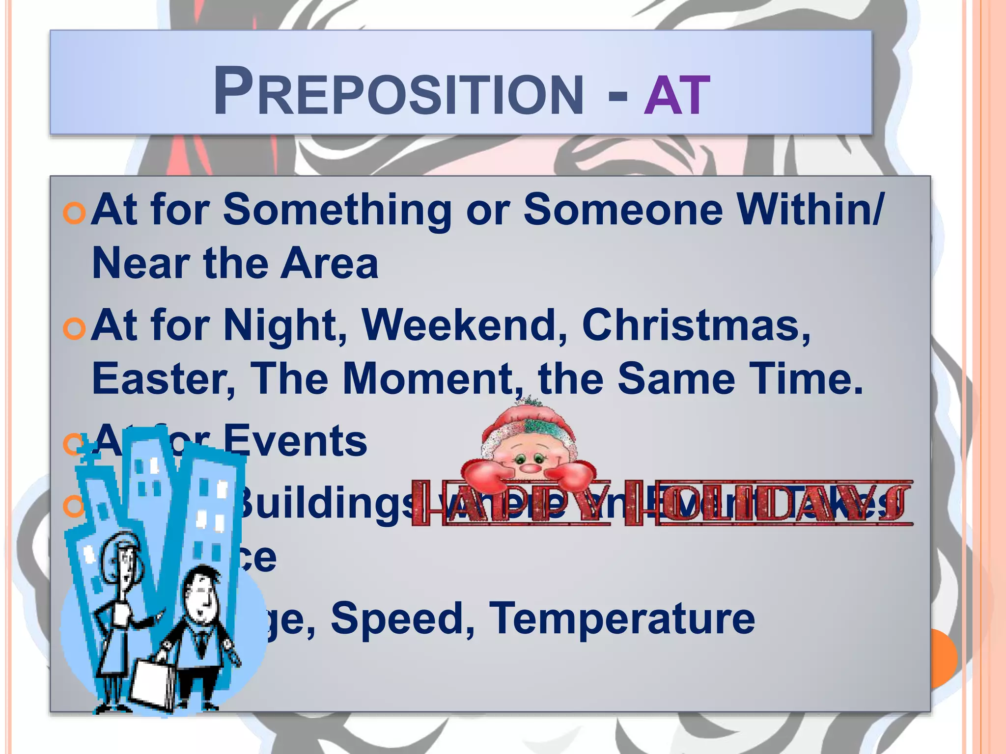 Prepositions | PPTX