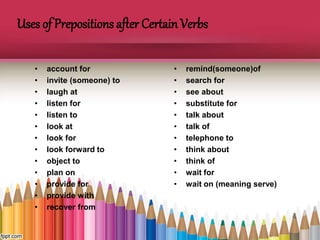 Prepositions | PPTX