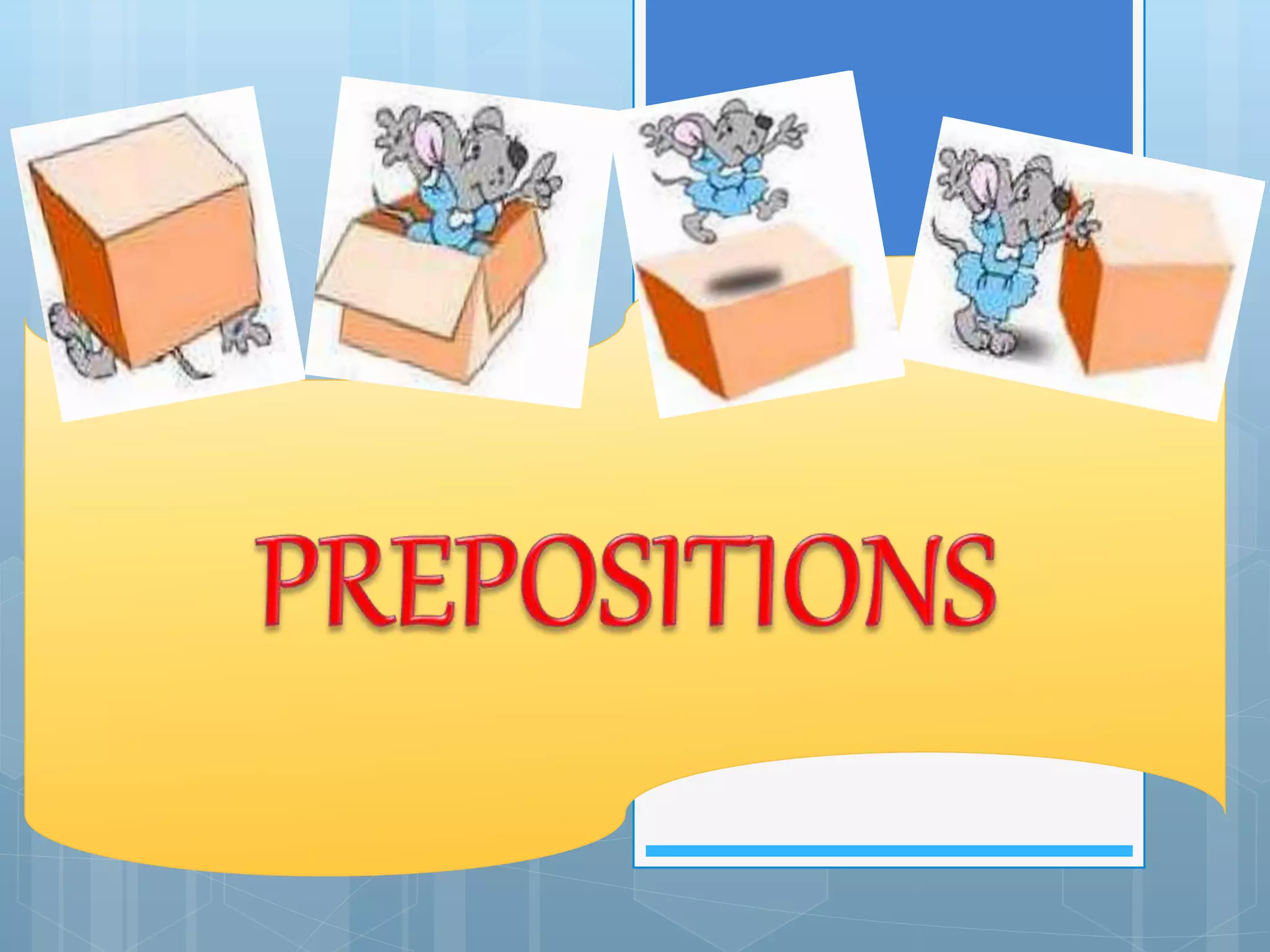 Prepositions | PPT
