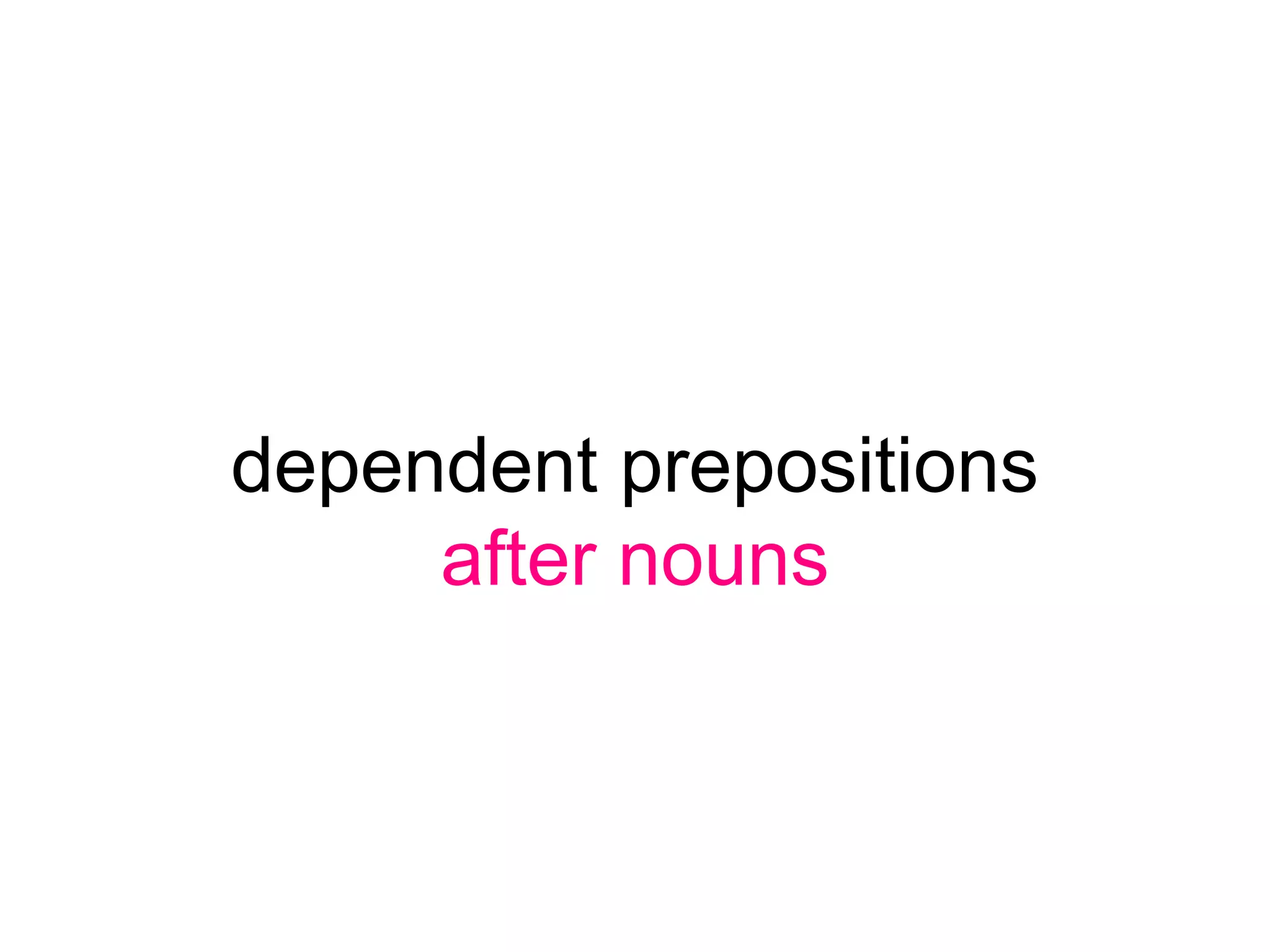 Parts of speech : PREPOSITIONS | PPTX