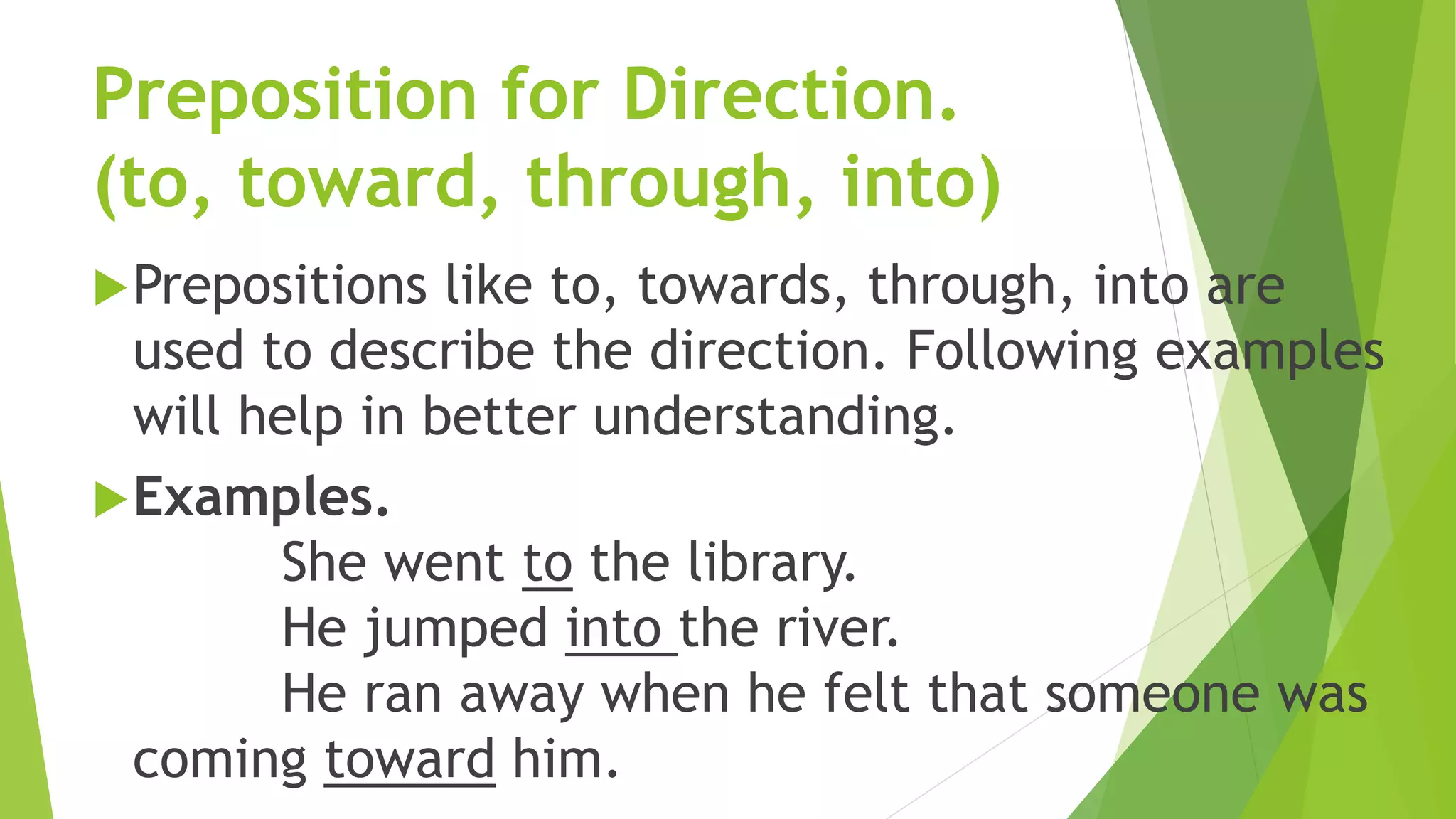 Prepositions | PPTX