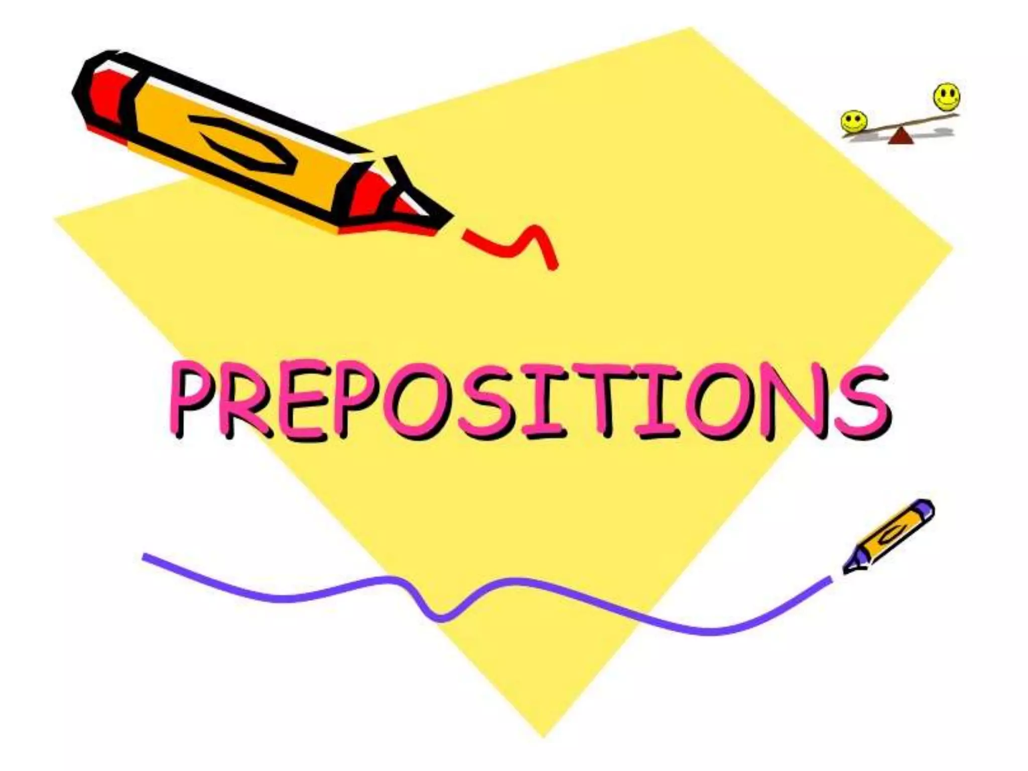 Part of Speech - Prepositions | PPT