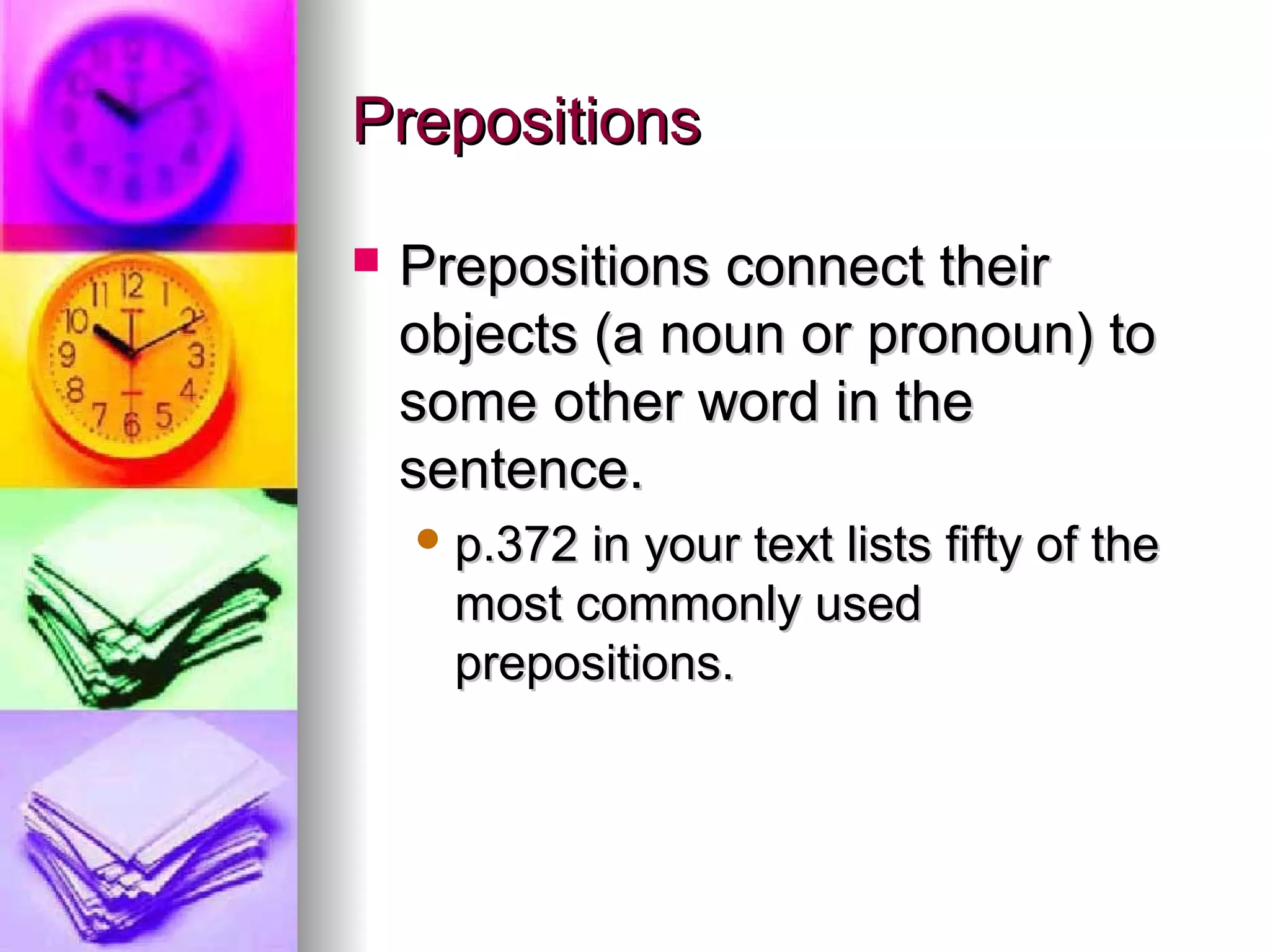 Prepositions | PPT