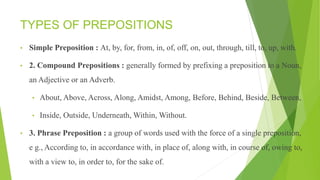 Prepositions | PPT