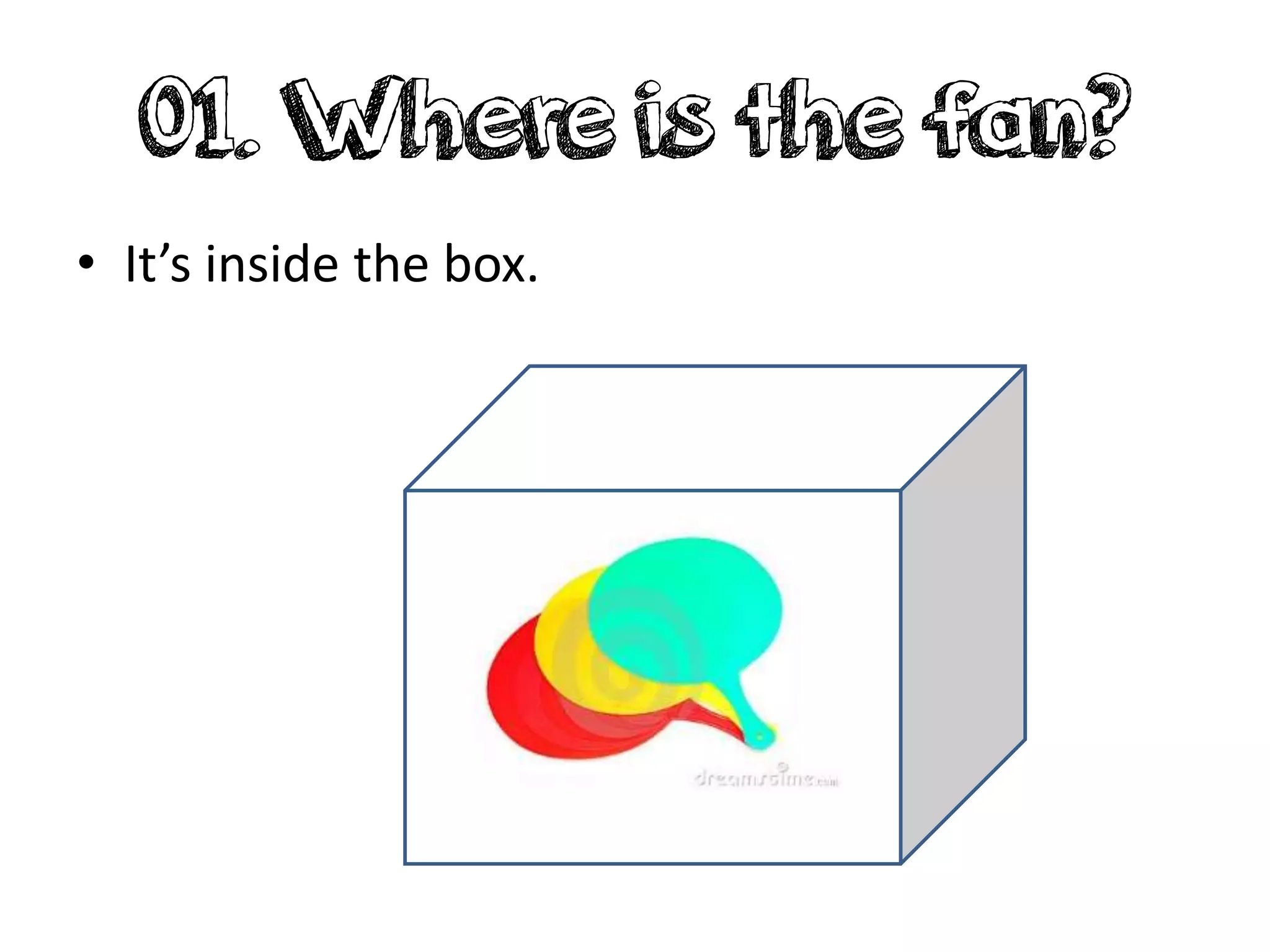 Prepositions: Where is it? | PPT