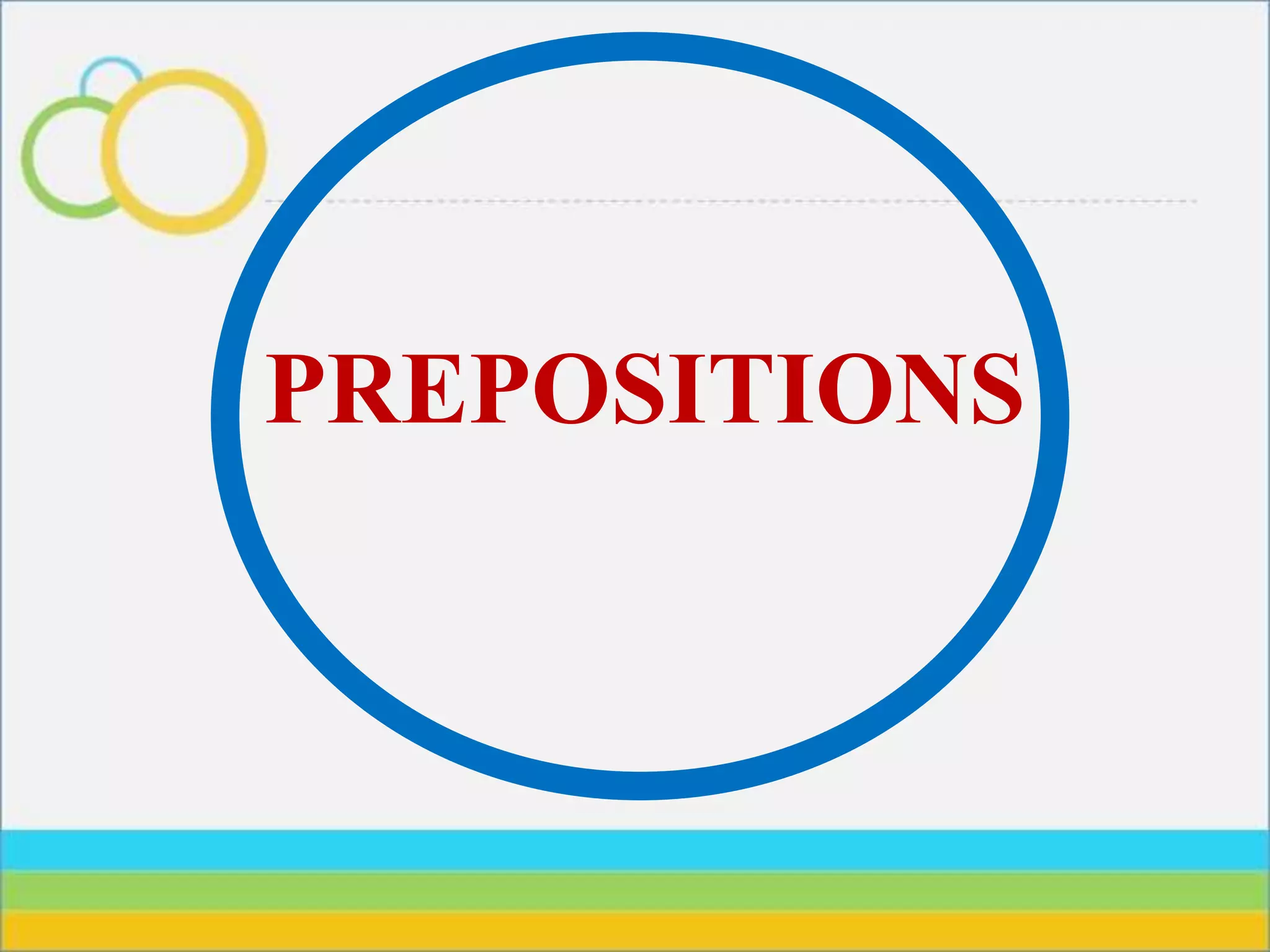 What are prepositions? | Kinds of Prepostions | PPTX