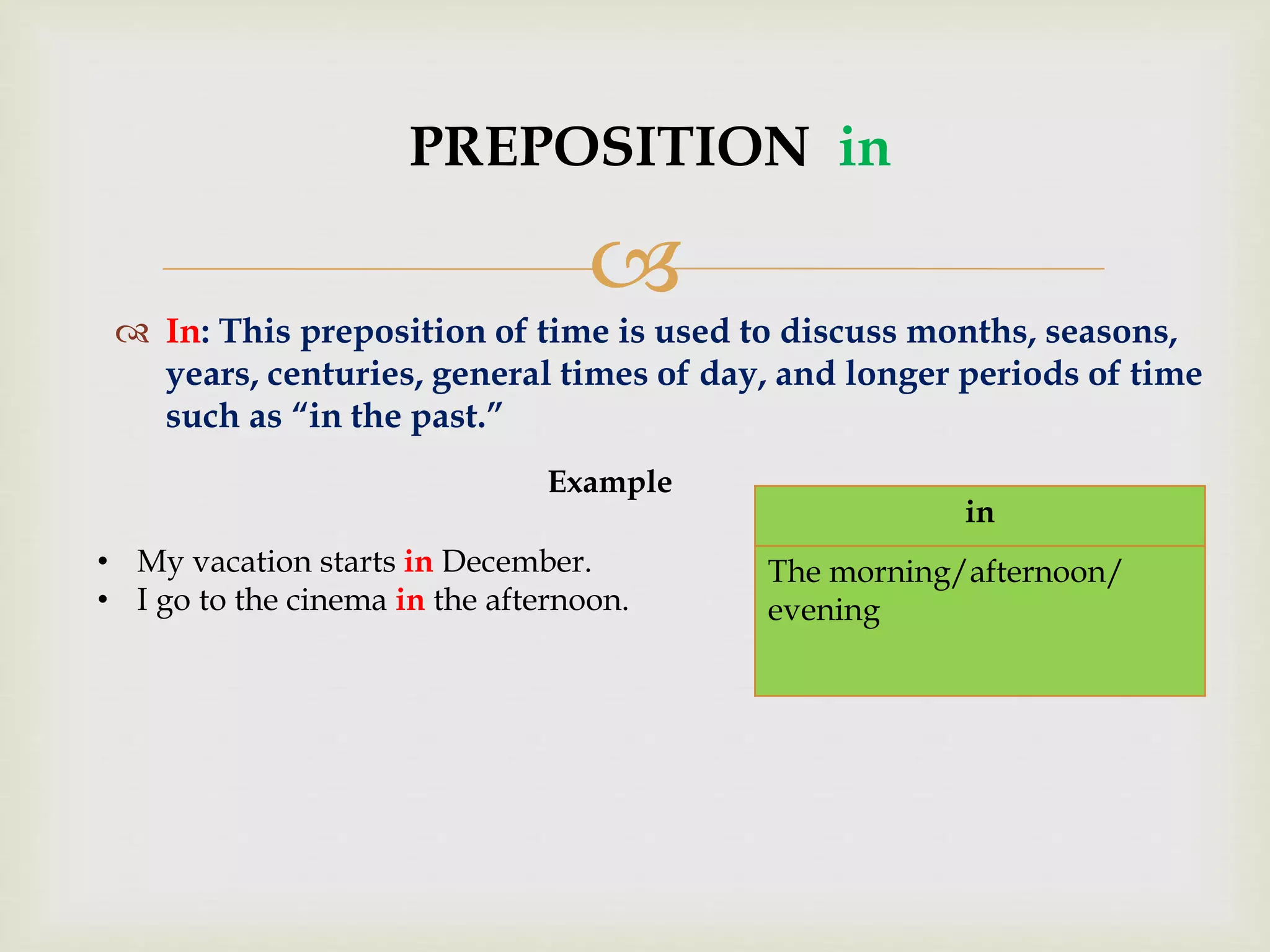 Prepositions | PPTX