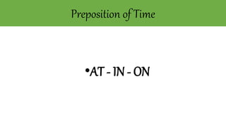 Prepositions | PPTX