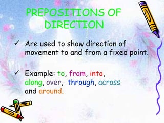 Prepositions | PPTX