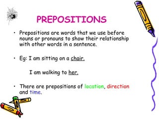 Prepositions | PDF