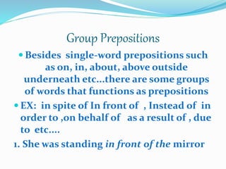 Prepositions | PPT