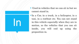 Prepositions | PPTX