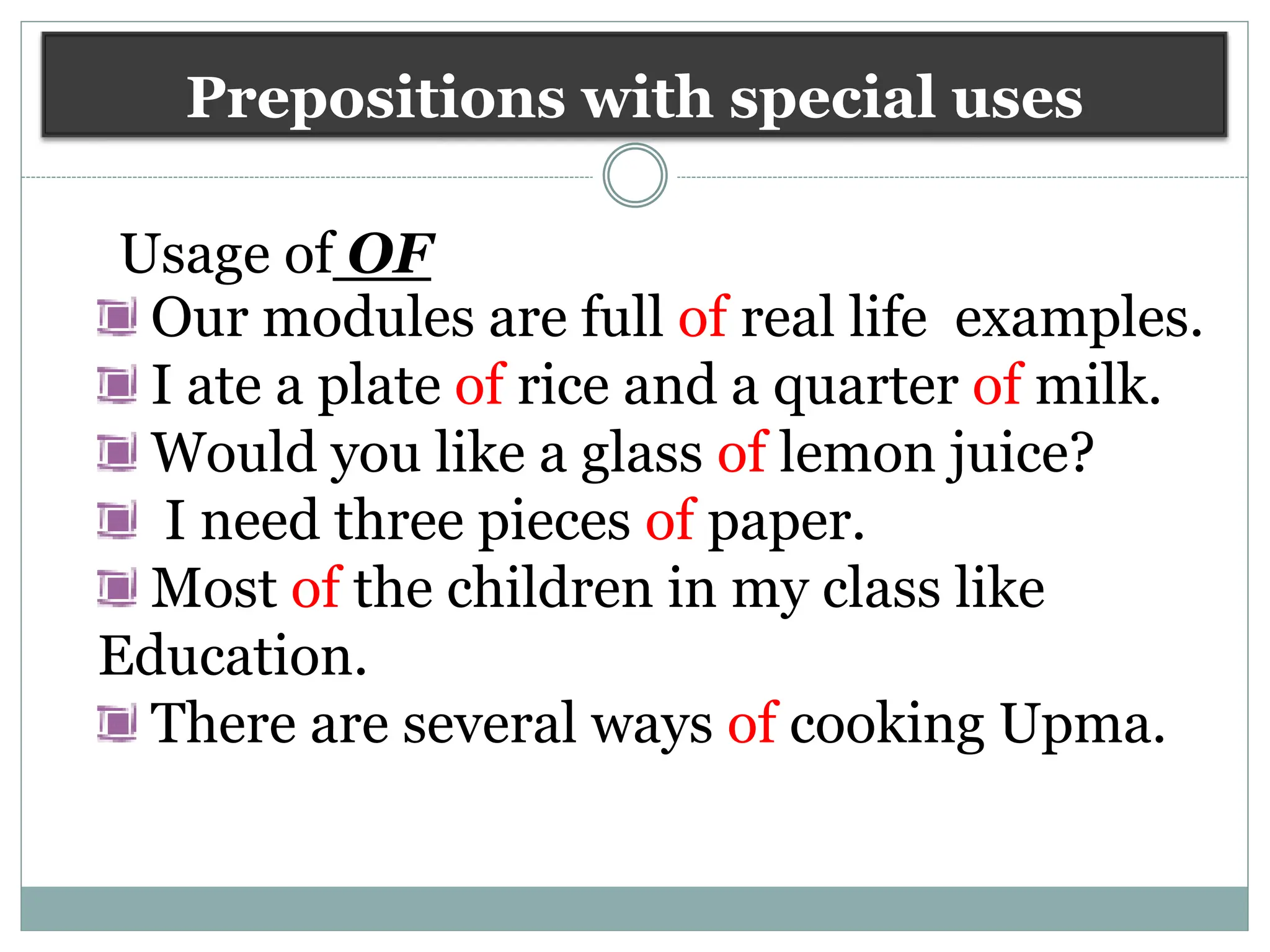PREPOSITIONS A TOPIC OF GRAMMAR FOR STUDENTS | PPT