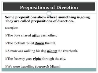PREPOSITIONS A TOPIC OF GRAMMAR FOR STUDENTS | PPT