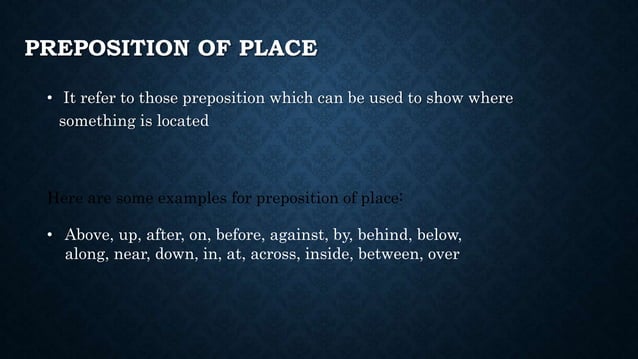 Prepositions and its type and examples .pptx