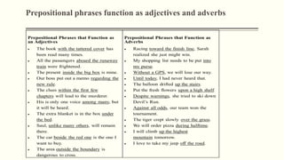 what are the Preposition and what is important of prepositions | PPT