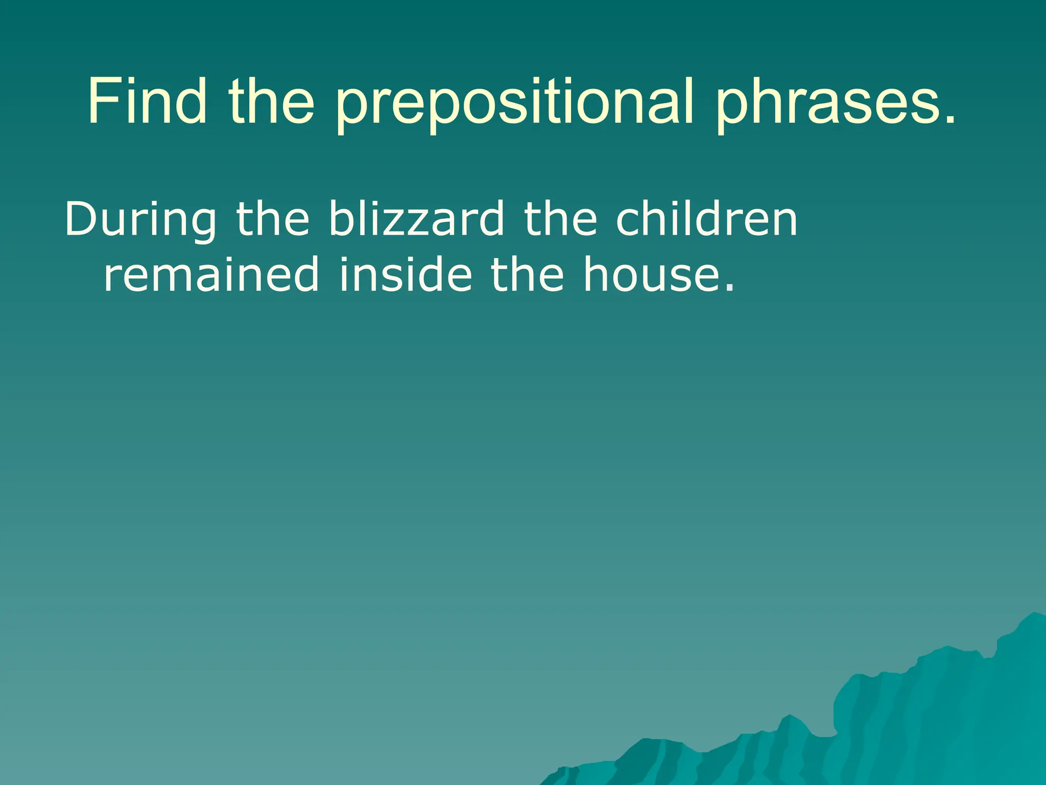 power point presentation about prepositions | PPT