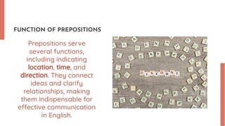 Prepositions- Types. English Grammar.... | PPT