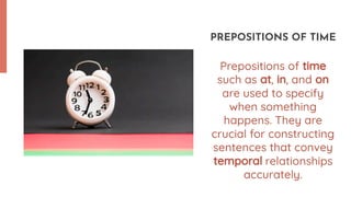 Prepositions- Types. English Grammar.... | PPT