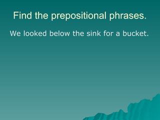 Prepositions.ppt Language Arts,,,, (ELA) | PPT