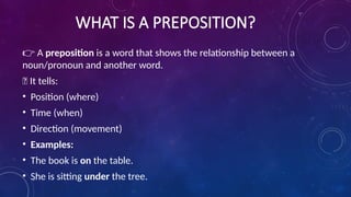 Prepositions easy explanations with real life examples.pptx